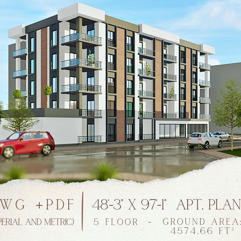 1 Story Modern Home Plans - Etsy