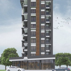 10-story Apartment Blueprint: Architectural Drawings (PDF) - Blueprint ...