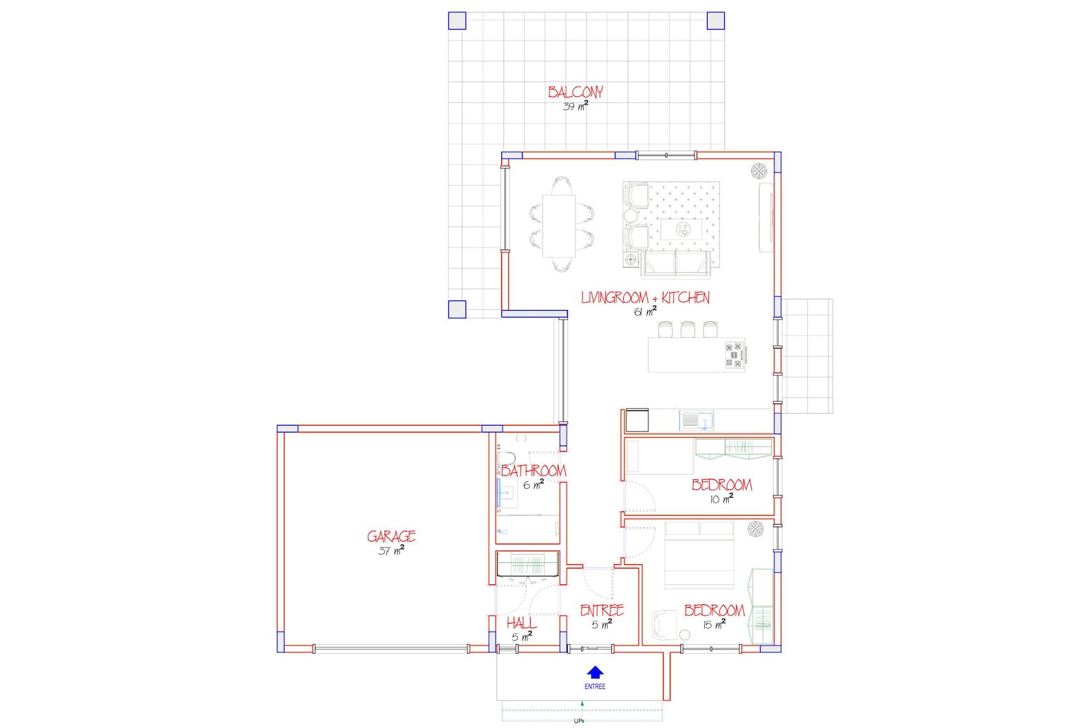 House Plan: Contemporary Farmhouse Plans, Modern Design Single Story ...