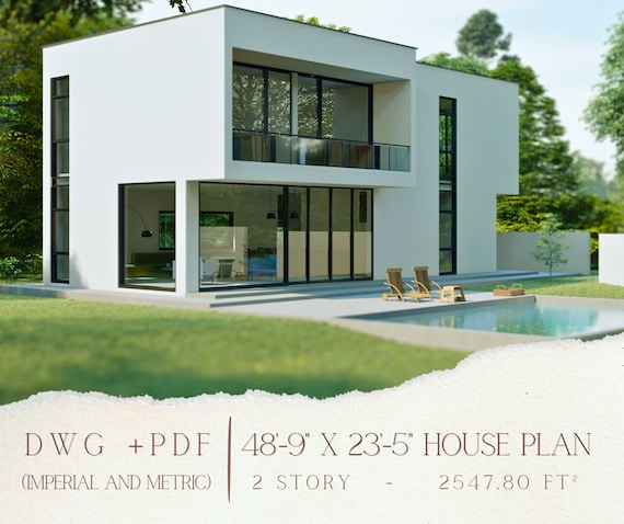 Modern Small House Plan Villa