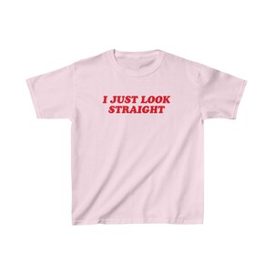 I Just Look Straight Baby Tee Subtle Lesbian Baby Tee WLW Gift Ideas ...