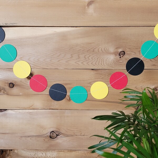 Circle Bunting - Etsy
