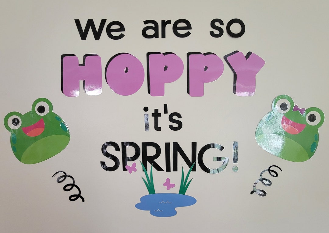 Spring Bulletin Board Kit, Classroom Decorations, Classroom Door Decor ...