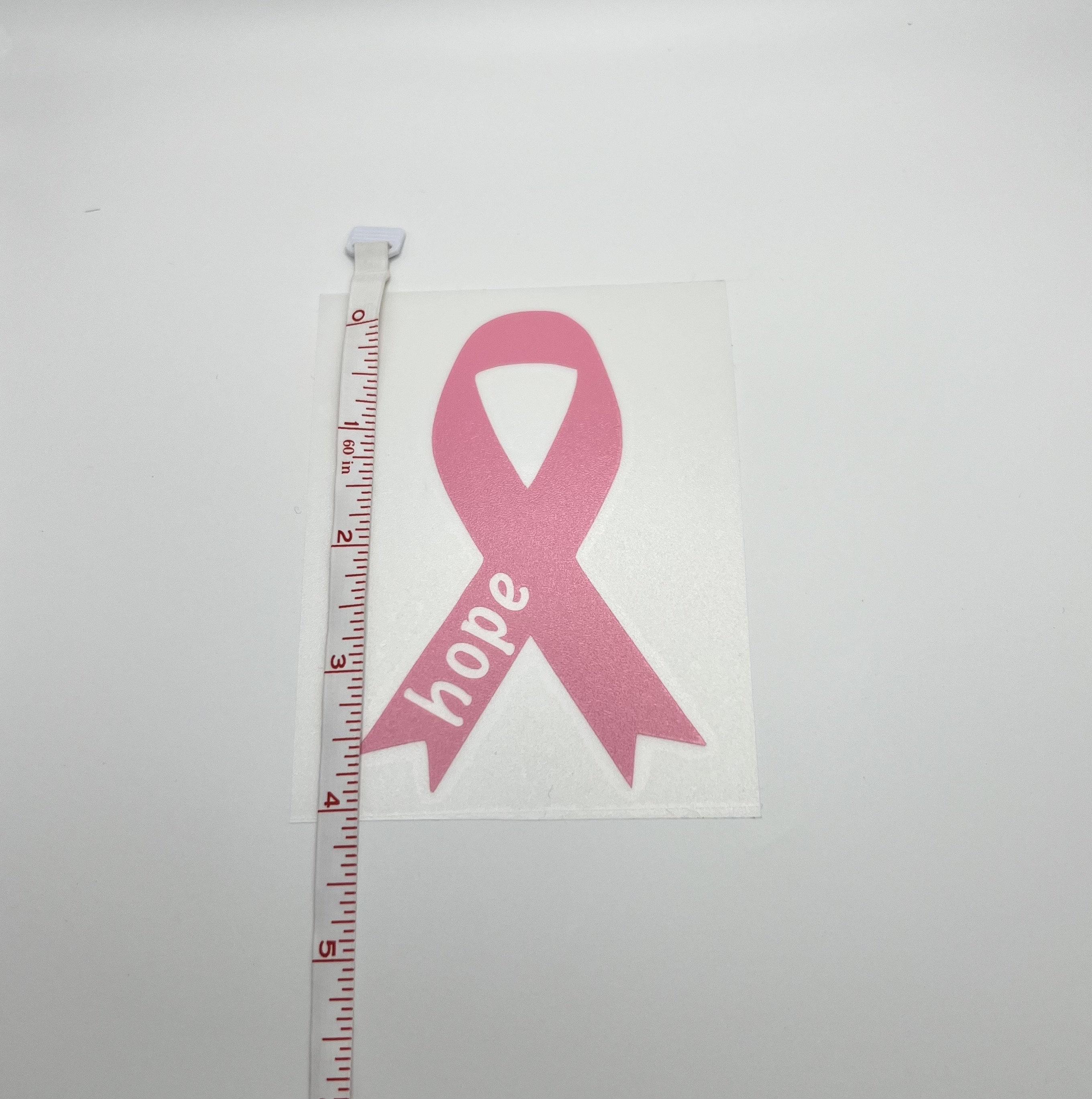 Breast Cancer Ribbon Decal for Car Decal, Breast Cancer Car Decal ...