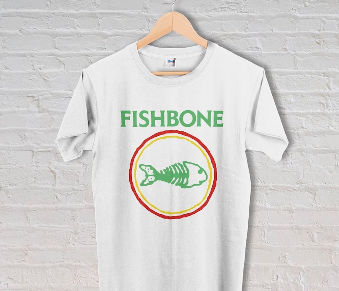 Fishbone Shirt Fishbone T-shirt America Rock Music Band Ska Punk Angelo ...