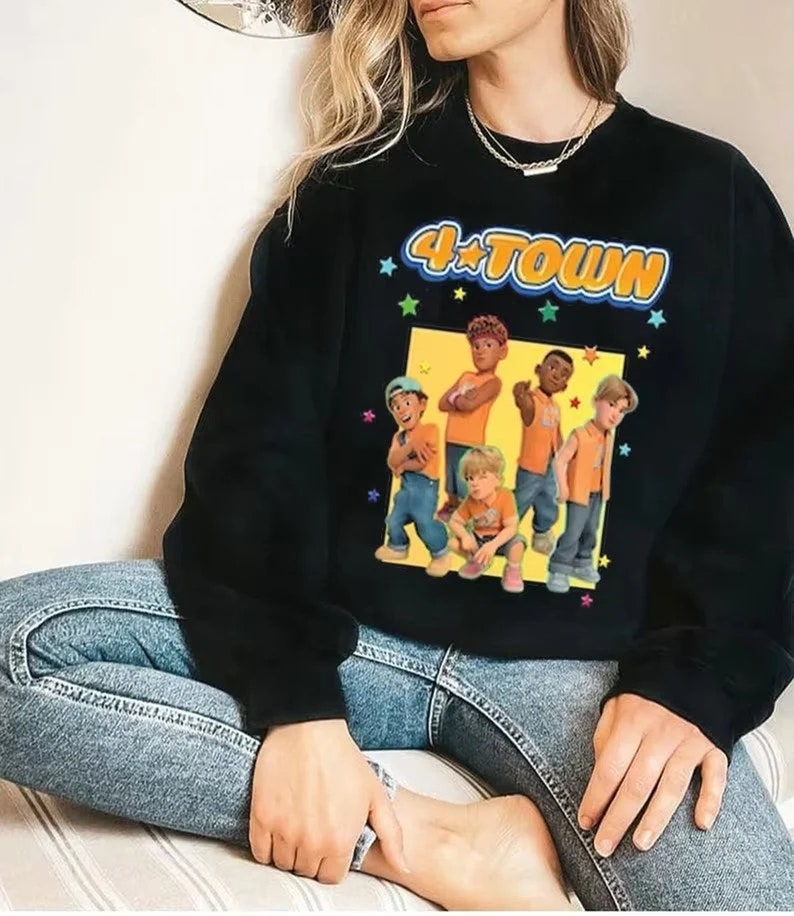 Turning Red 4TOWN 2002 Tour Shirt 4town Hoodie 4townies - Etsy