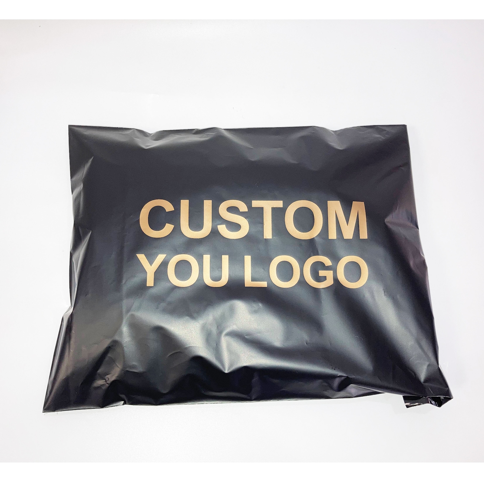 50-100pcs Custom Black Mailing Bag, Biodegradable Poly Mailer, Courier ...