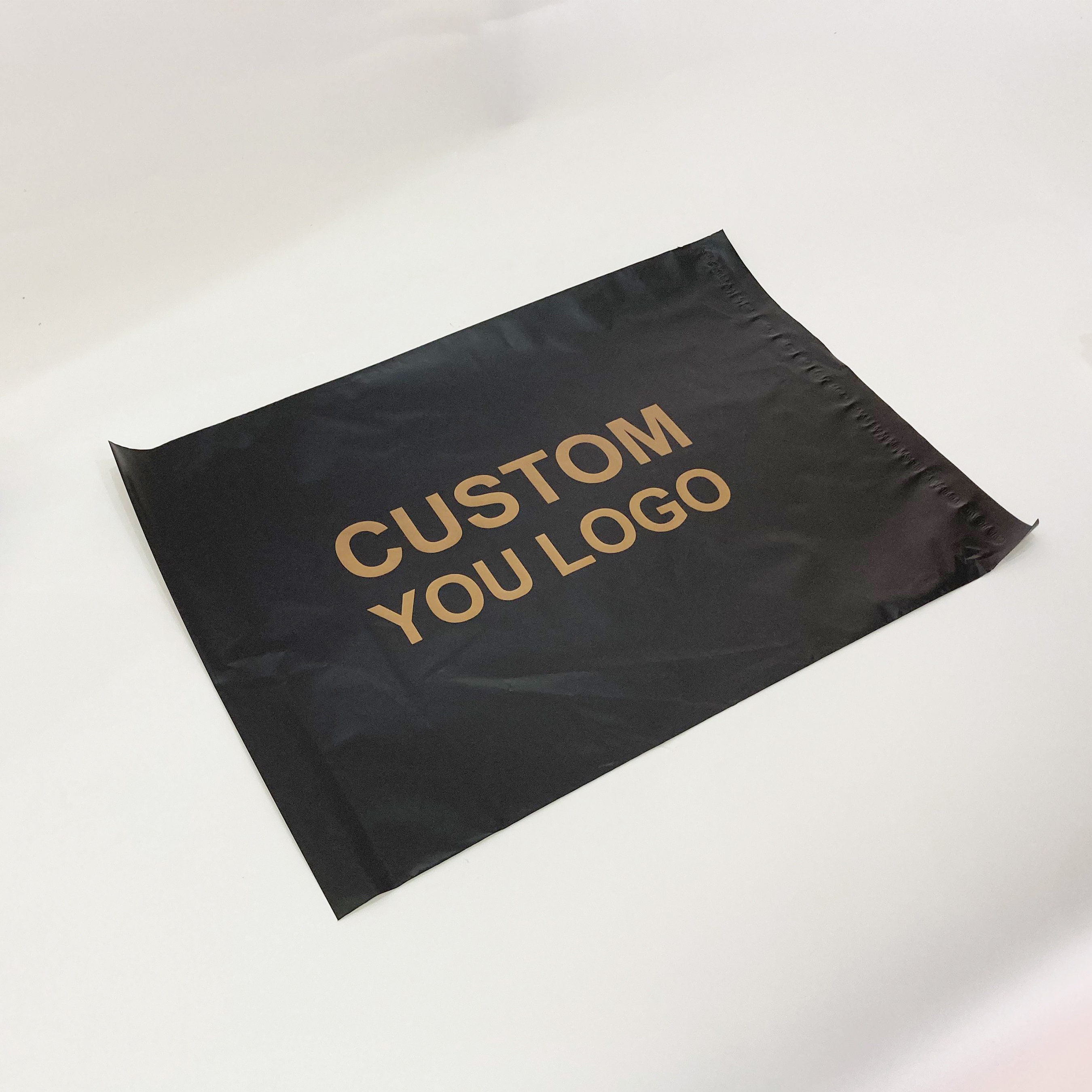 50-100pcs Custom Black Mailing Bag, Biodegradable Poly Mailer, Courier ...