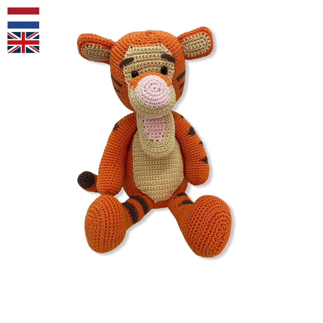 Crochet Pattern Tigger / Crochet Pattern Tigger / Crochet Girls Design - Etsy