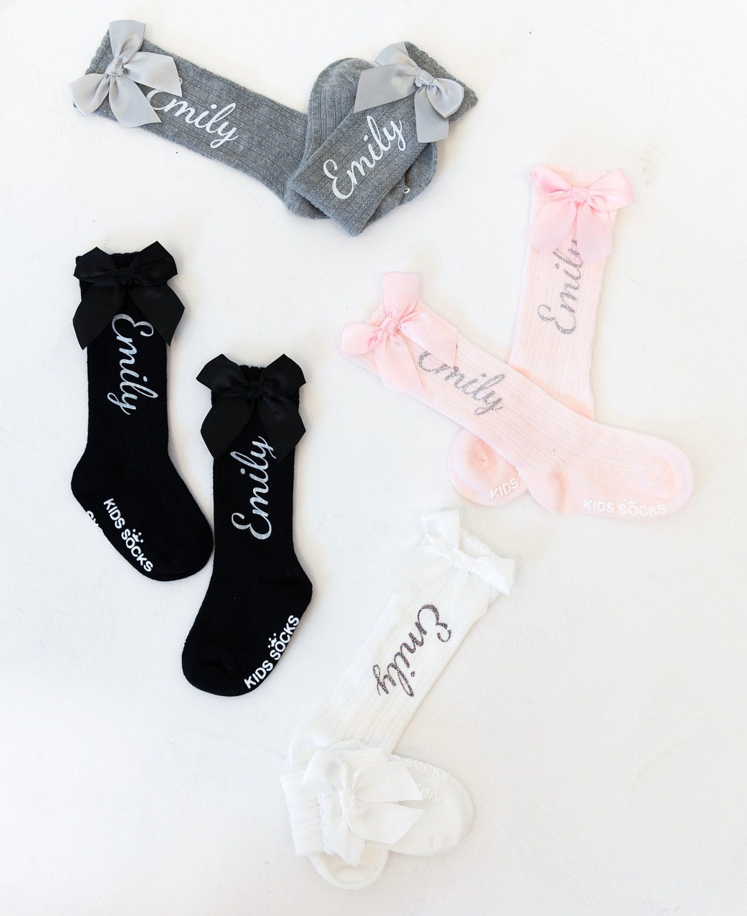 Personalized Baby Socks, Baby Shower Gift, Personalized Toddler Socks ...