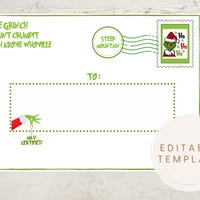 Christmas Party Parent Letters (editable) - Etsy