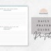 Printable Prayer Journal, the Lord's Prayer Guide, Printable Daily ...