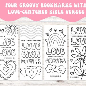 Printable Christian Bookmark, Color Your Own Bible Verse Bookmark for ...