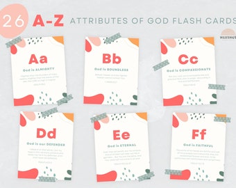 Attributes of God Printable - Etsy