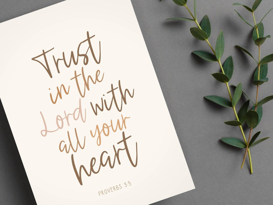 Printable Thinking of You Card, Printable Christian Card for Friend, Bible Verse Card for ...