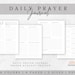 Daily Prayer Journal, Printable Christian Prayer Journal, Prayer ...