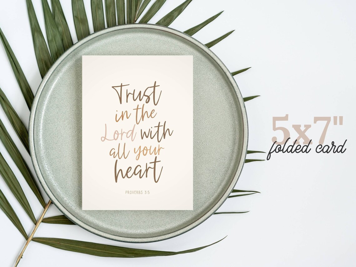 Printable Thinking of You Card, Printable Christian Card for Friend, Bible Verse Card for ...