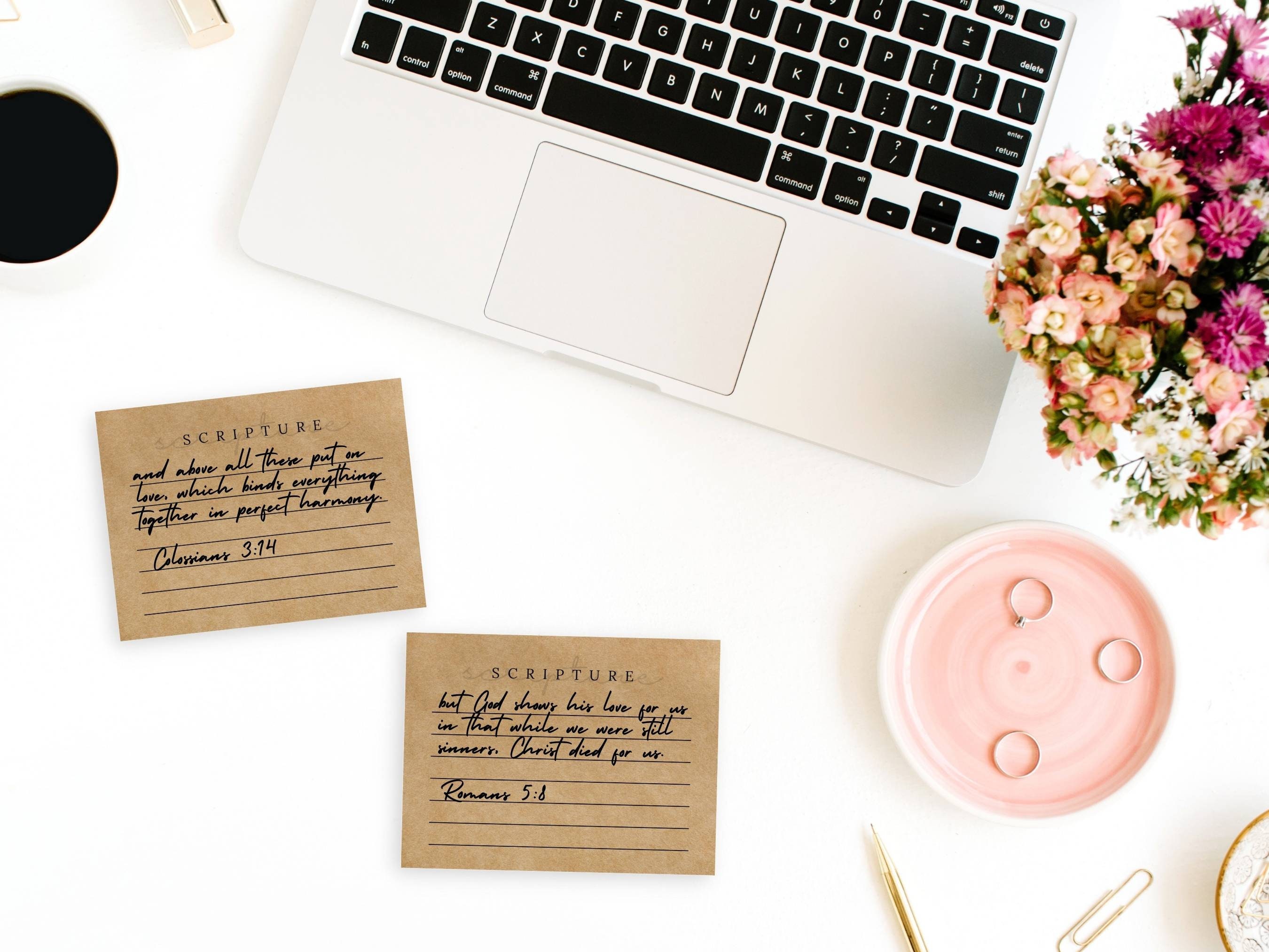 Printable Scripture Memory Verse Cards, Printable Prayer Request Cards ...