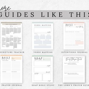 Bible Study Guide, Printable Bible Study, Christian Bible Study ...