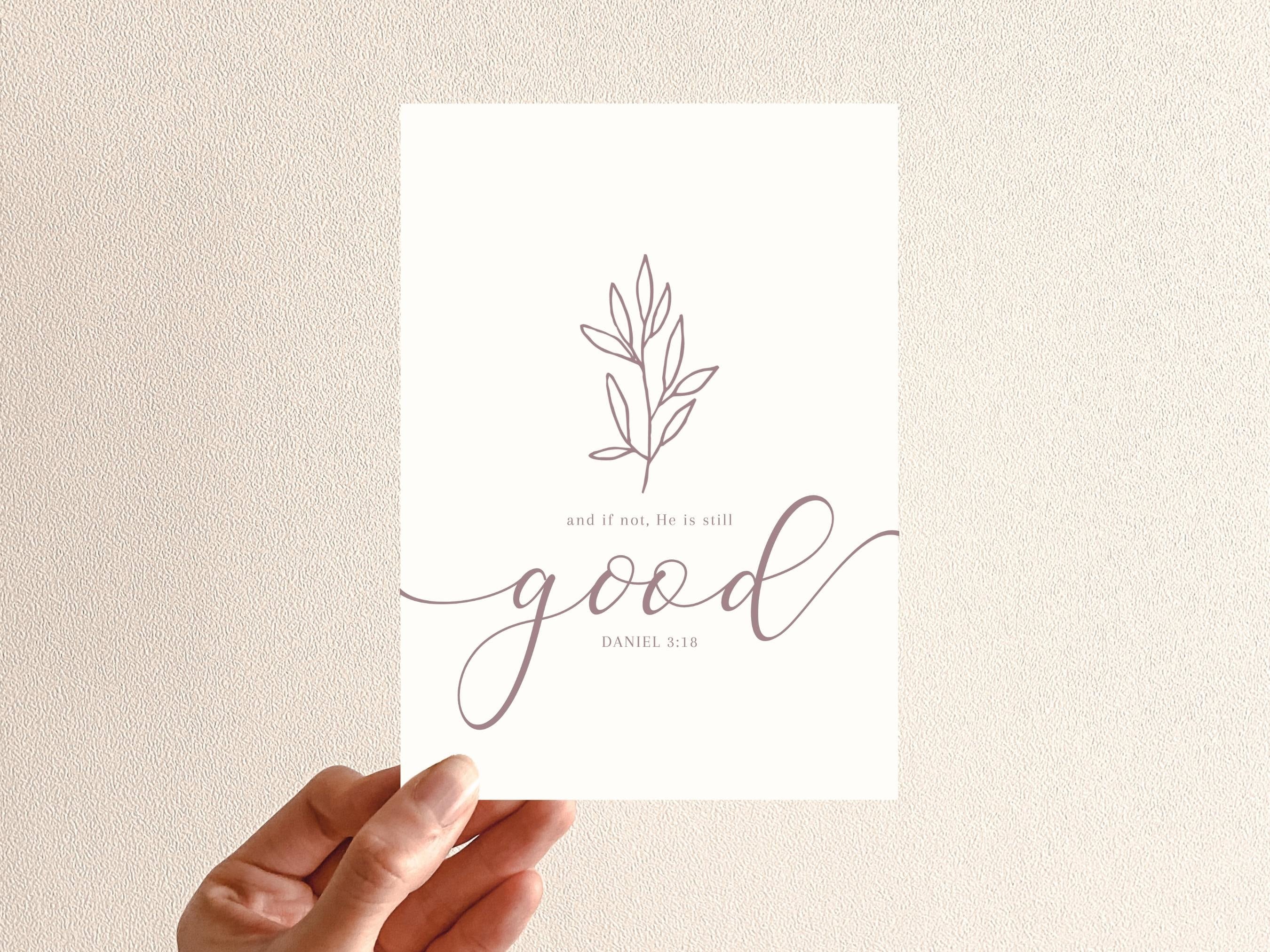 Printable Thinking of You Card Printable Christian Card for - Etsy