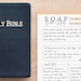 Printable SOAP Bible Study Template, Bible Study Guide, Printable ...