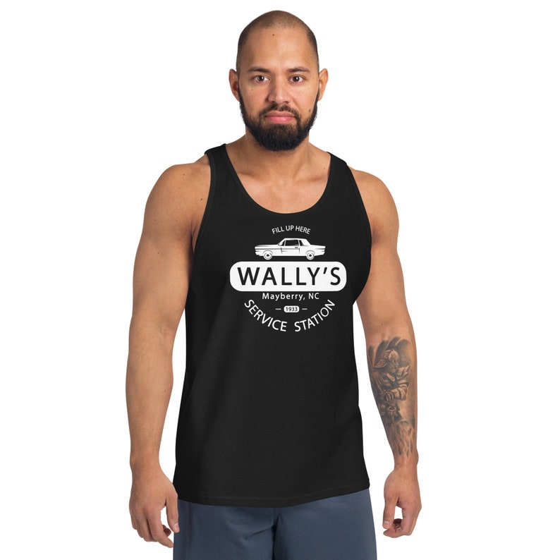Andy Griffith Show | Wally’s Service Station Unisex Tank Top - Etsy
