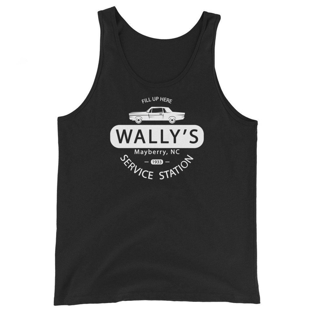 Andy Griffith Show | Wally’s Service Station Unisex Tank Top - Etsy