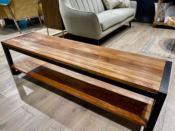 RUSTIC TV STAND Seating Bench Entry Way Bench Living Room - Etsy Canada