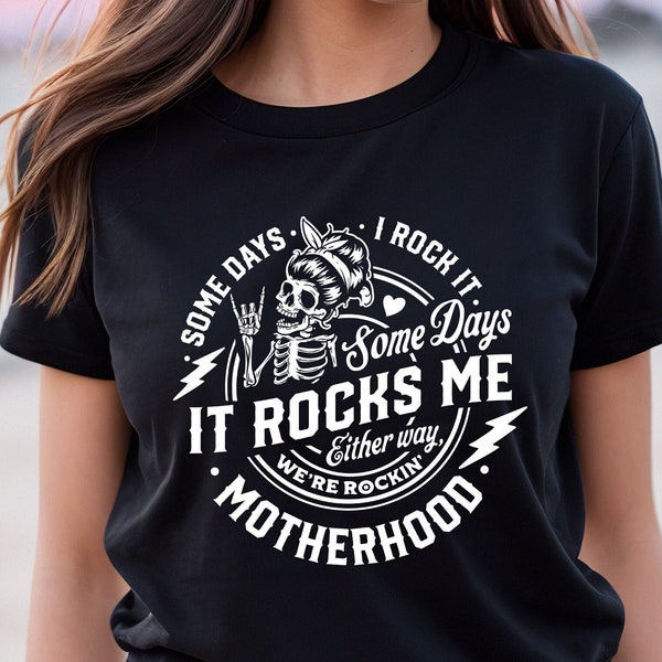 Some Days I Rock It Some Days It Rocks Me Svg - Etsy