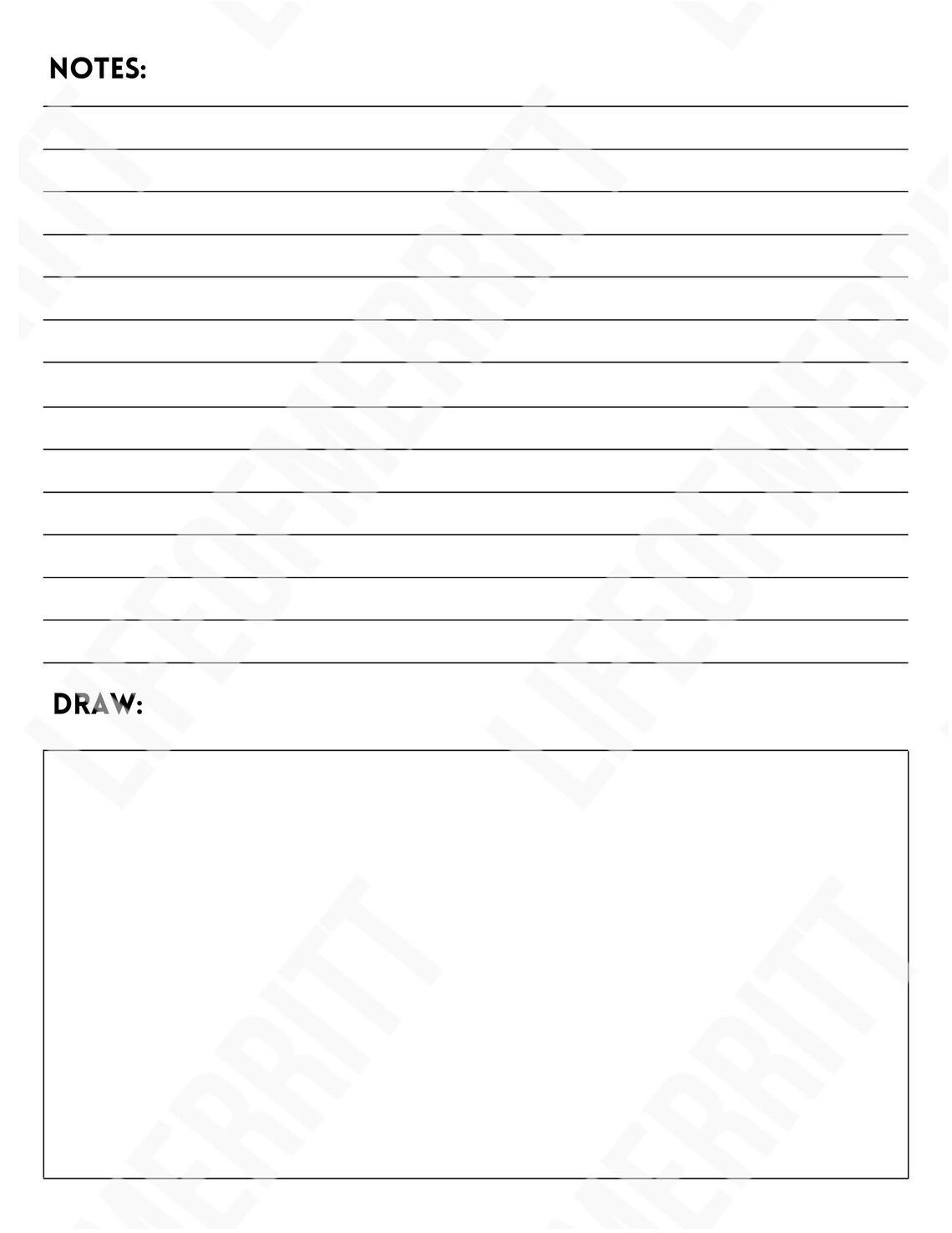 Kids Sermon Notes , Sunday School, PDF, Digital Download Sermon Notes ...