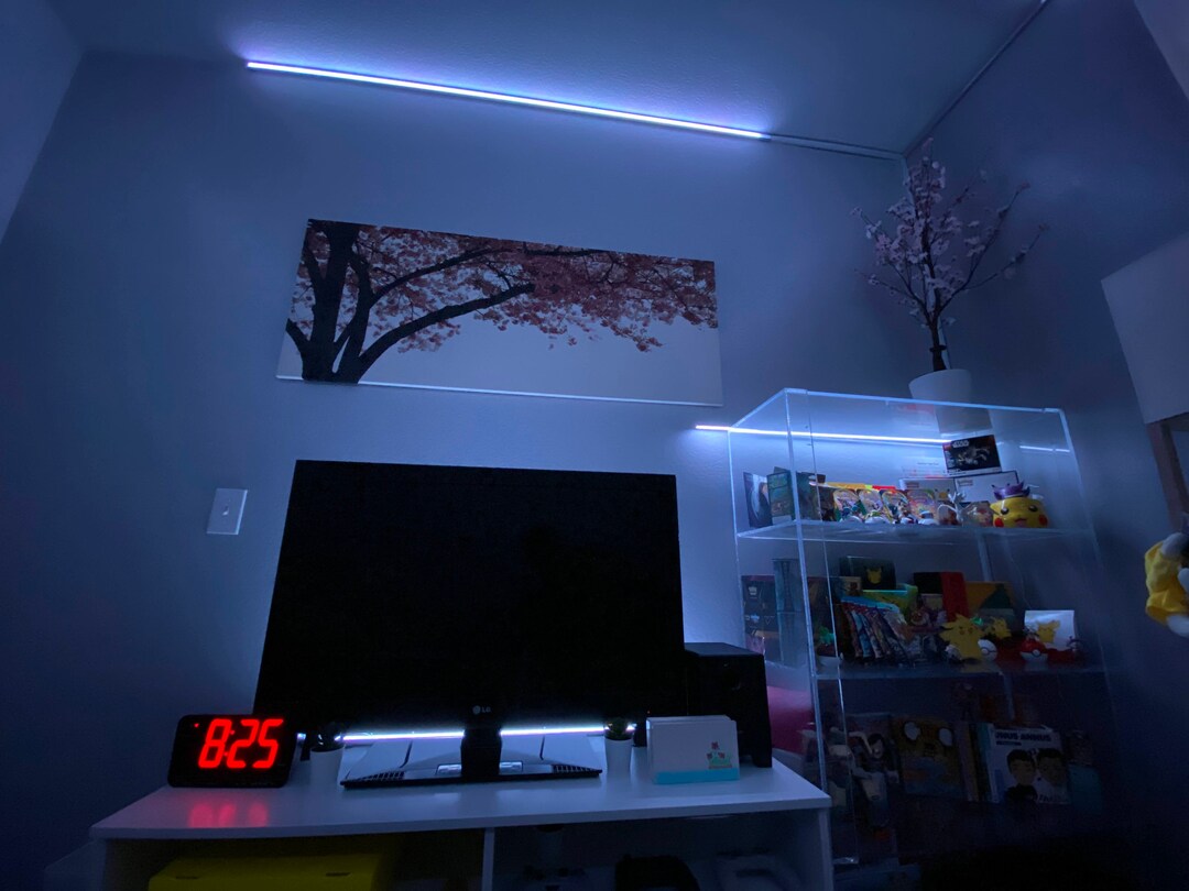 Battlestation Lighting 12 Color LED 'STAFF' 2 Meter (79") Desktop or ...