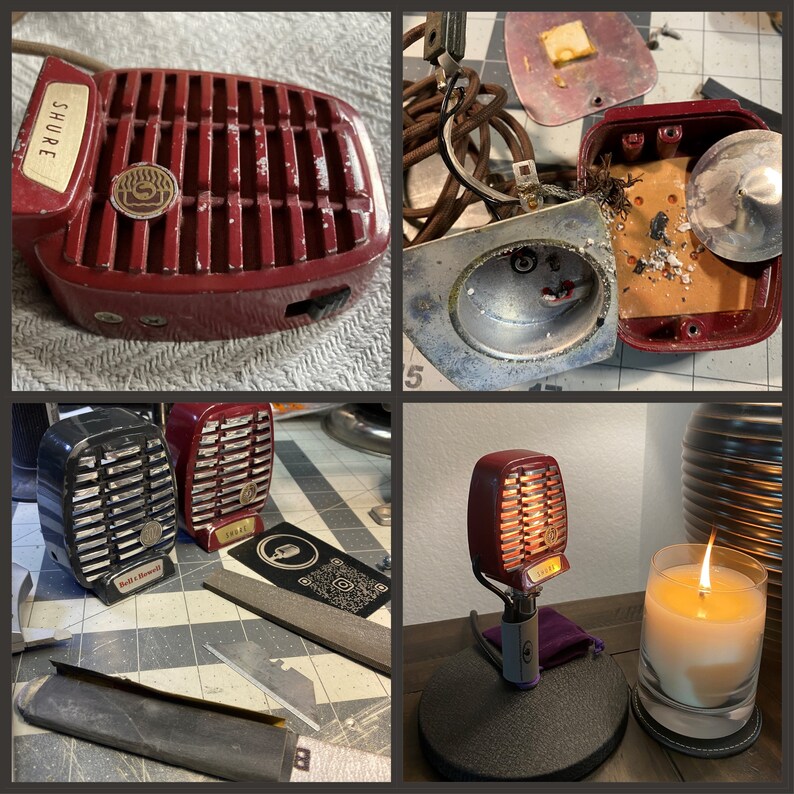 Battlestation Lighting Signature Exclusive Vintage 1950s Shure 710 L.E ...