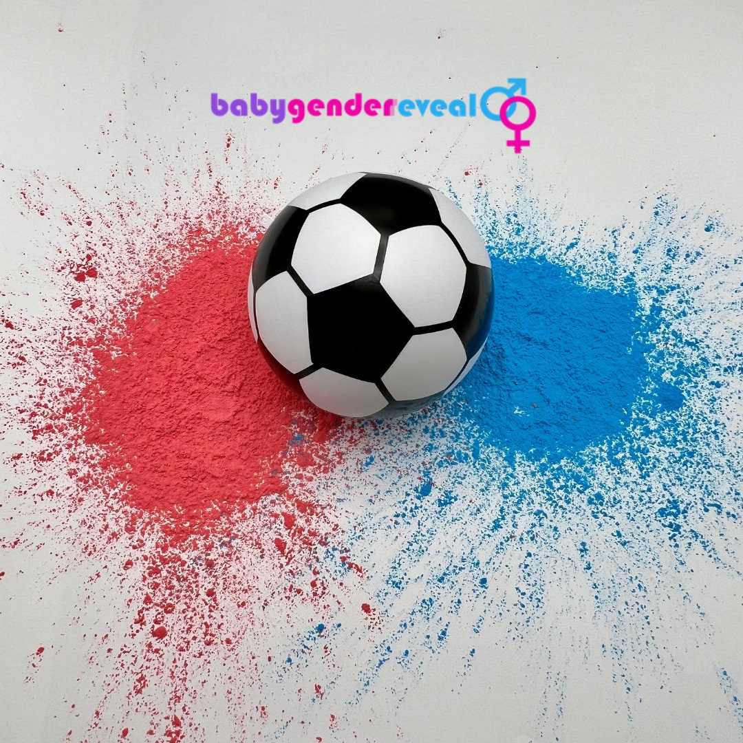 Gender Reveal Exploding Football / Soccer Ball / Explosive - Etsy
