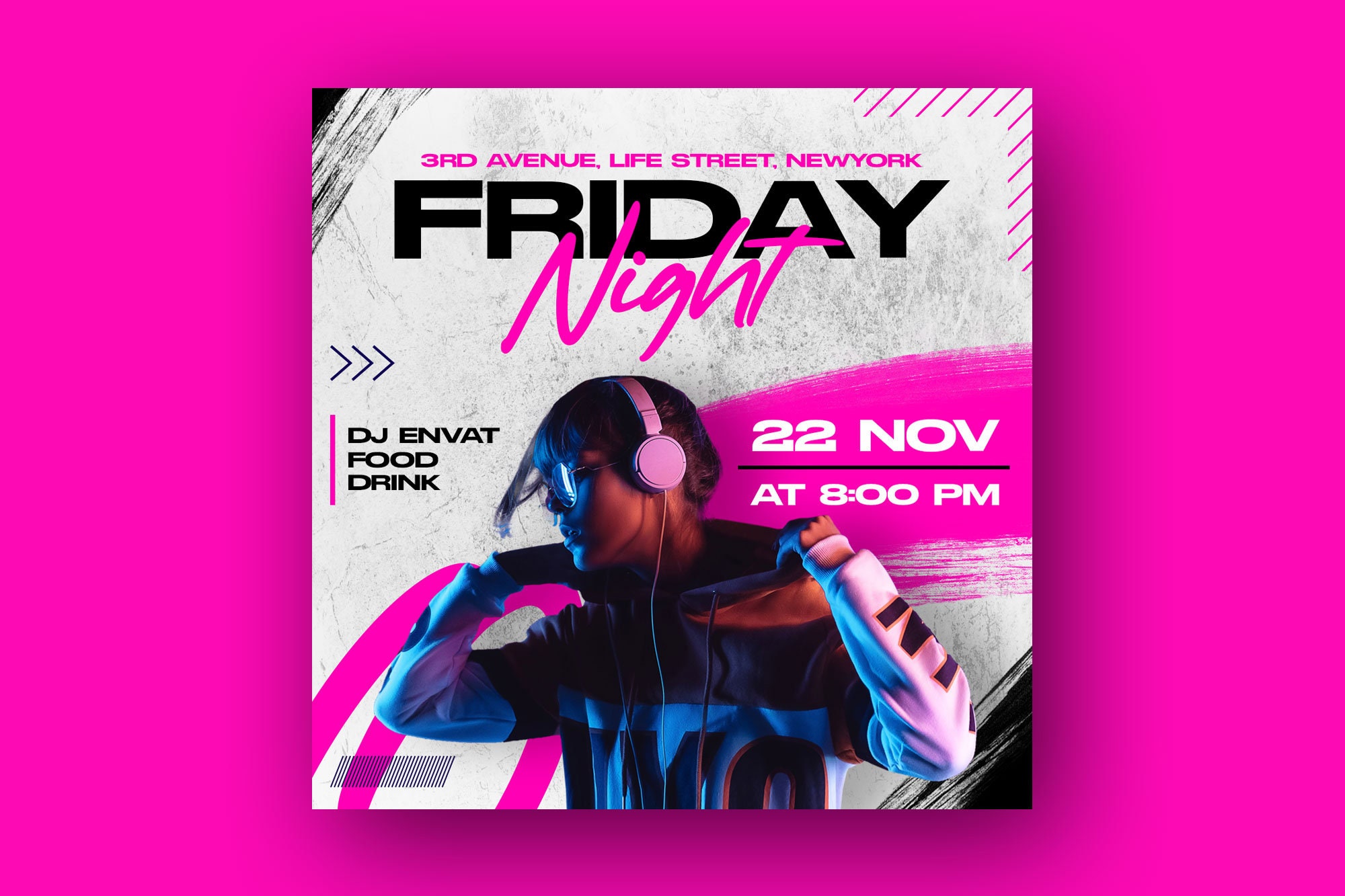 Event Flyer DJ Flyer Template Club Flyer Party Invite - Etsy