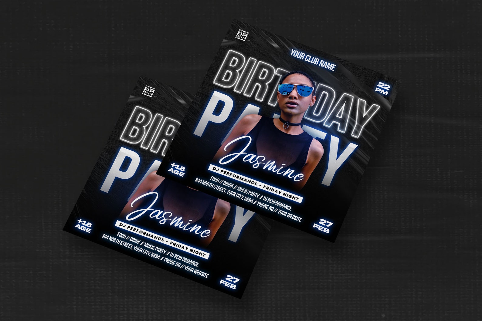 Event Flyer DJ Flyer Template Club Flyer Party Invite - Etsy