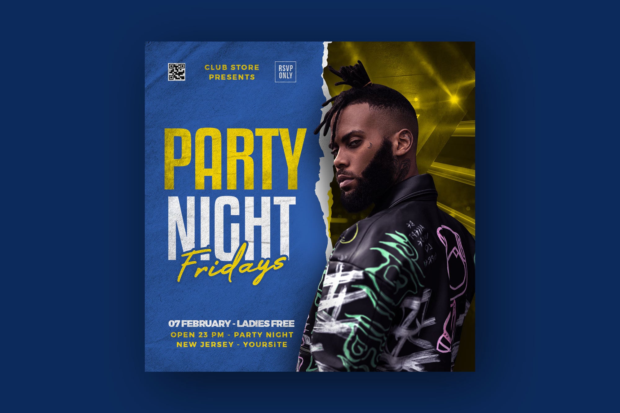 Event Flyer DJ Flyer Template Club Flyer Party Invite - Etsy