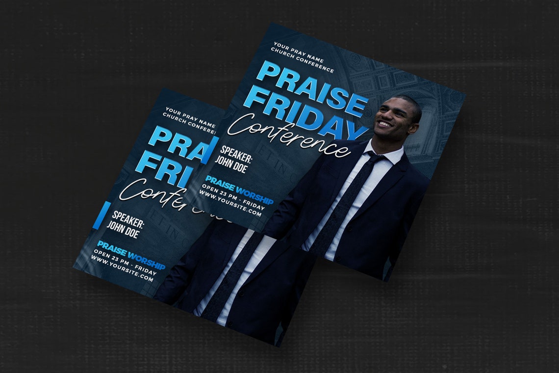 EDITABLE Church Flyer Template Church Conference Poster - Etsy