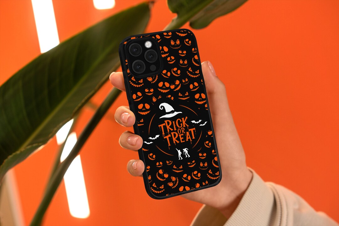 Halloween Phone Case Designs | Trick or Treat Phone Case SVG ...