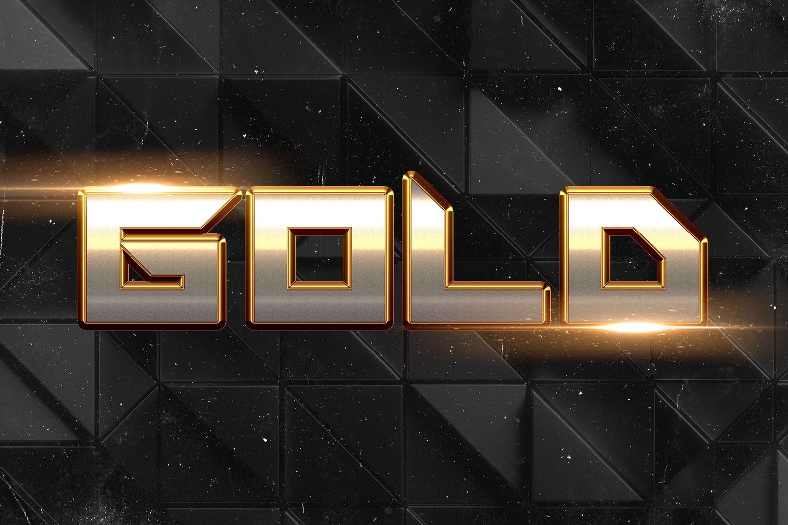 Gold Text Effect 3D Text Text Effect Styles Photoshop - Etsy