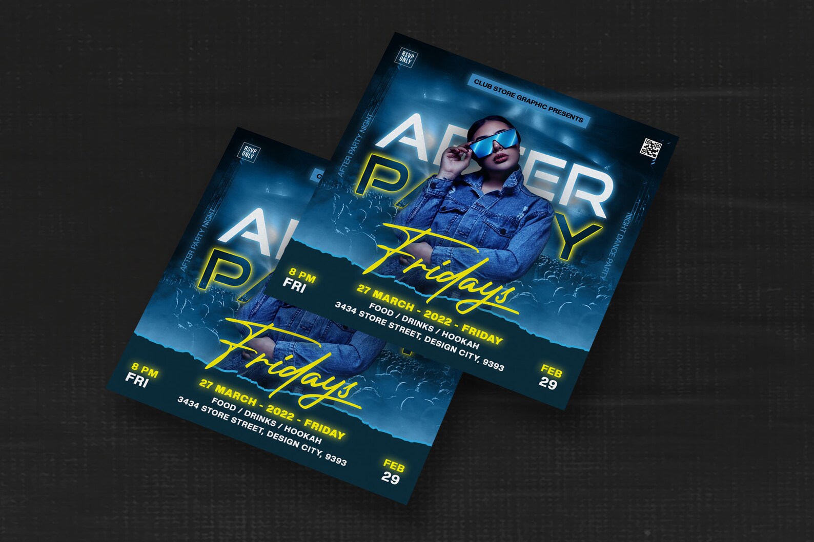 Event Flyer DJ Flyer Template Club Flyer Party Invite - Etsy