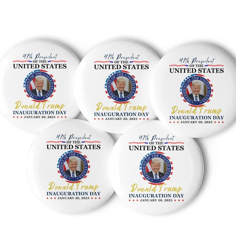 Trump Presidential Lapel Pin - Etsy