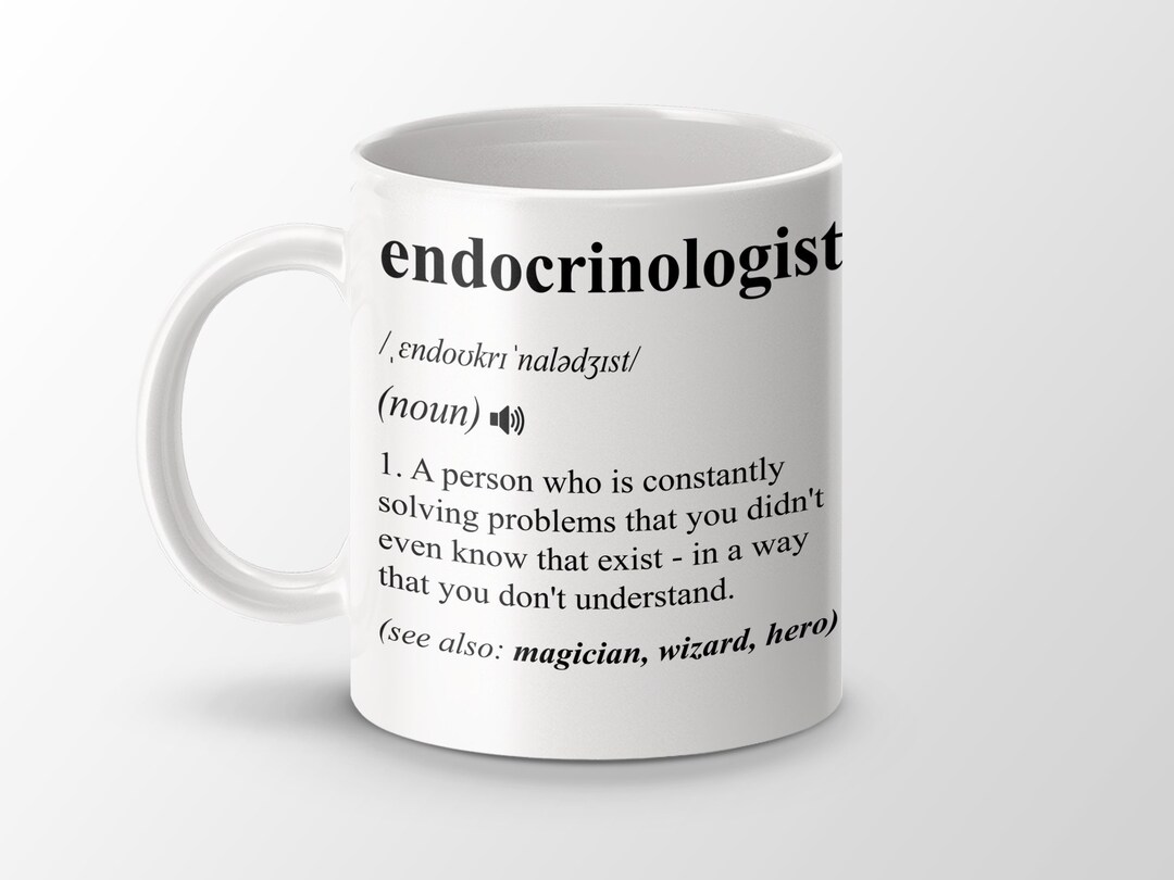 Endocrinologist Gift, Funny Endocrinologist Coffee Mug, Endocrinologist ...