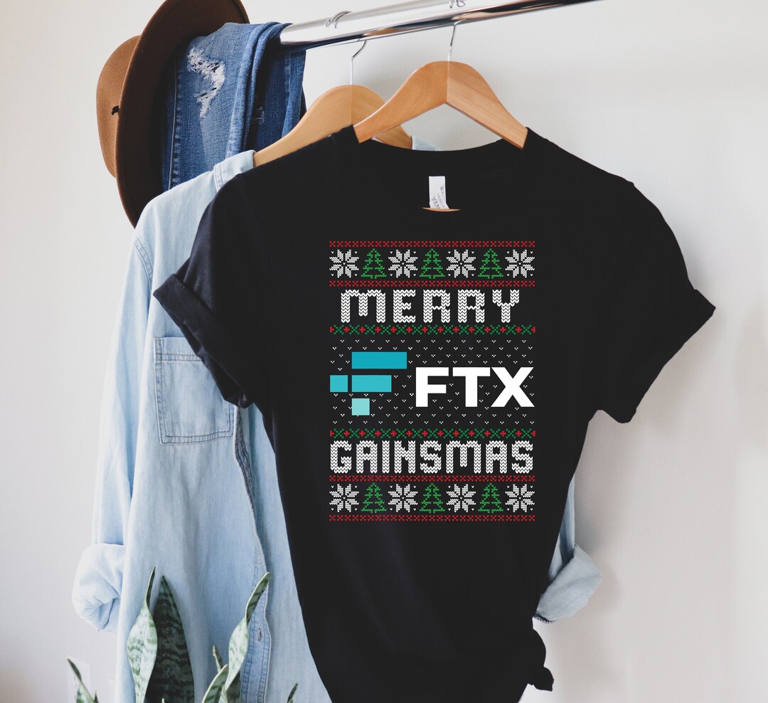 Merry Gainsmas FTX Ugly Christmas Sweater, Funny FTX Risk Management ...