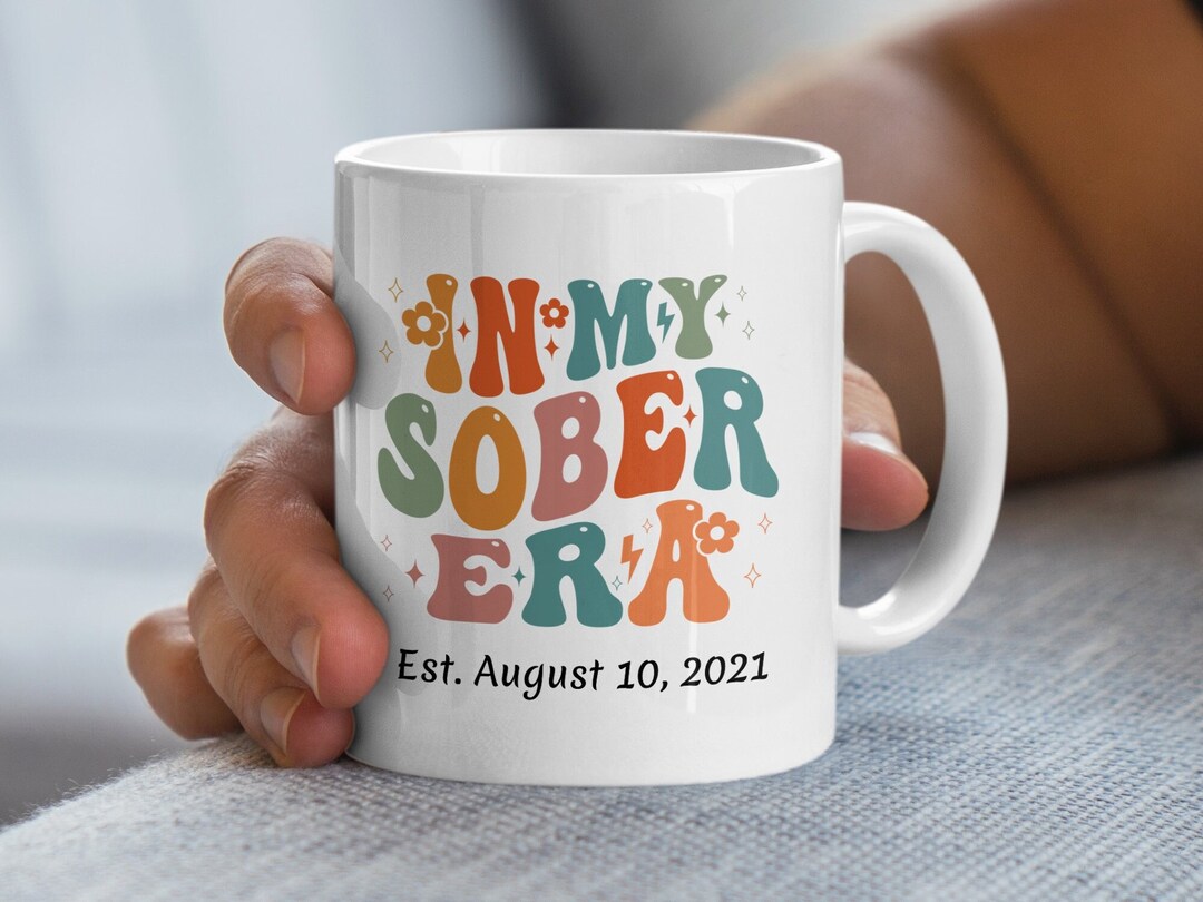 Personalized Sobriety Gift, Sobriety Mug, Sober Gift, Sobriety Date ...