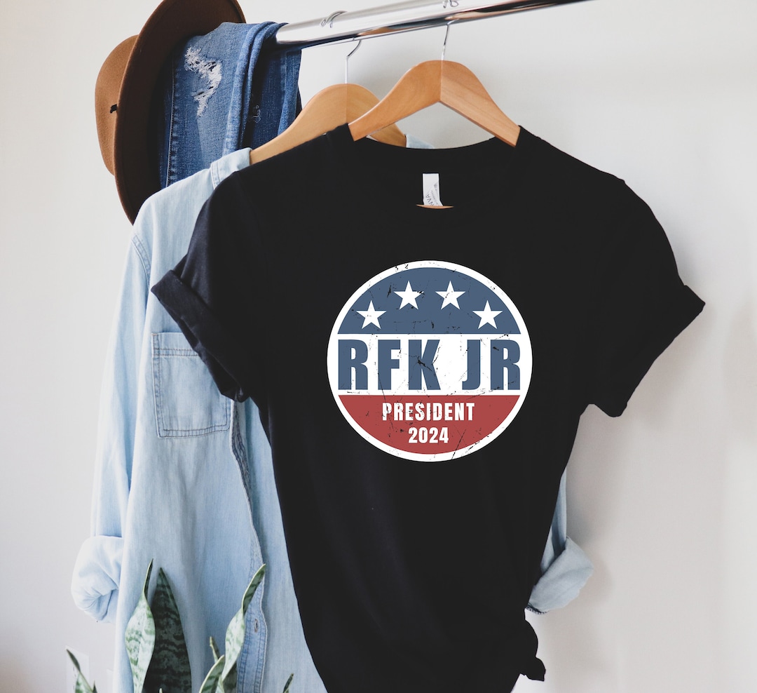 RFK JR 2024 T-shirt, Robert F. Kennedy Jr. for President 2024 Shirt ...