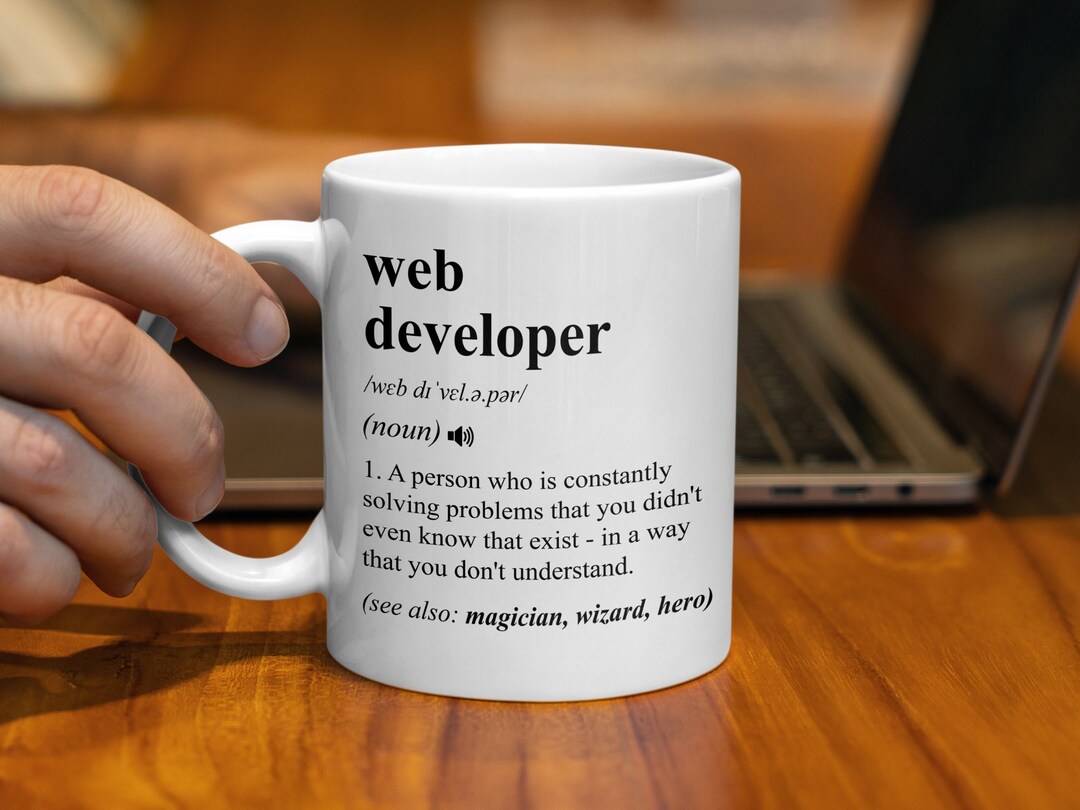 Web Developer Gift, Funny Web Developer Coffee Mug, Web Developer ...