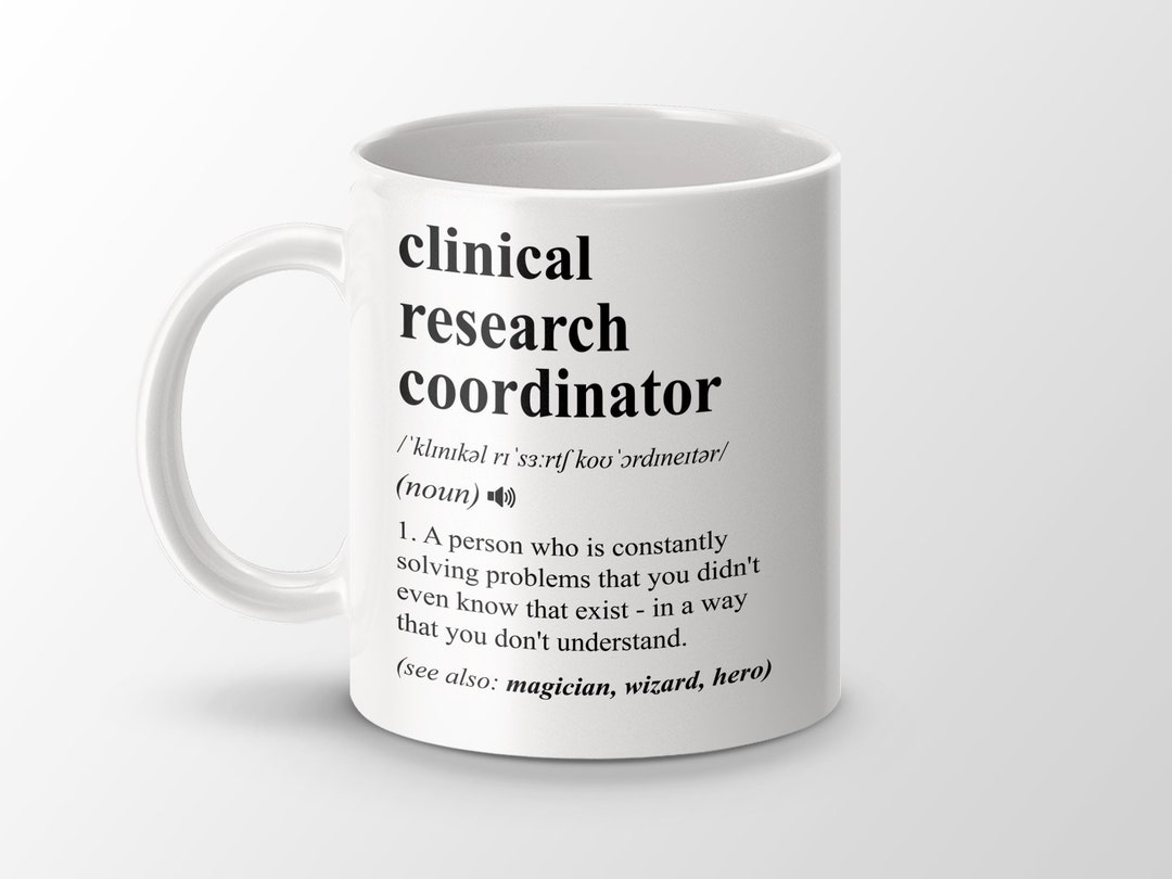 Clinical Research Coordinator Gift, Funny Clinical Research Coordinator ...
