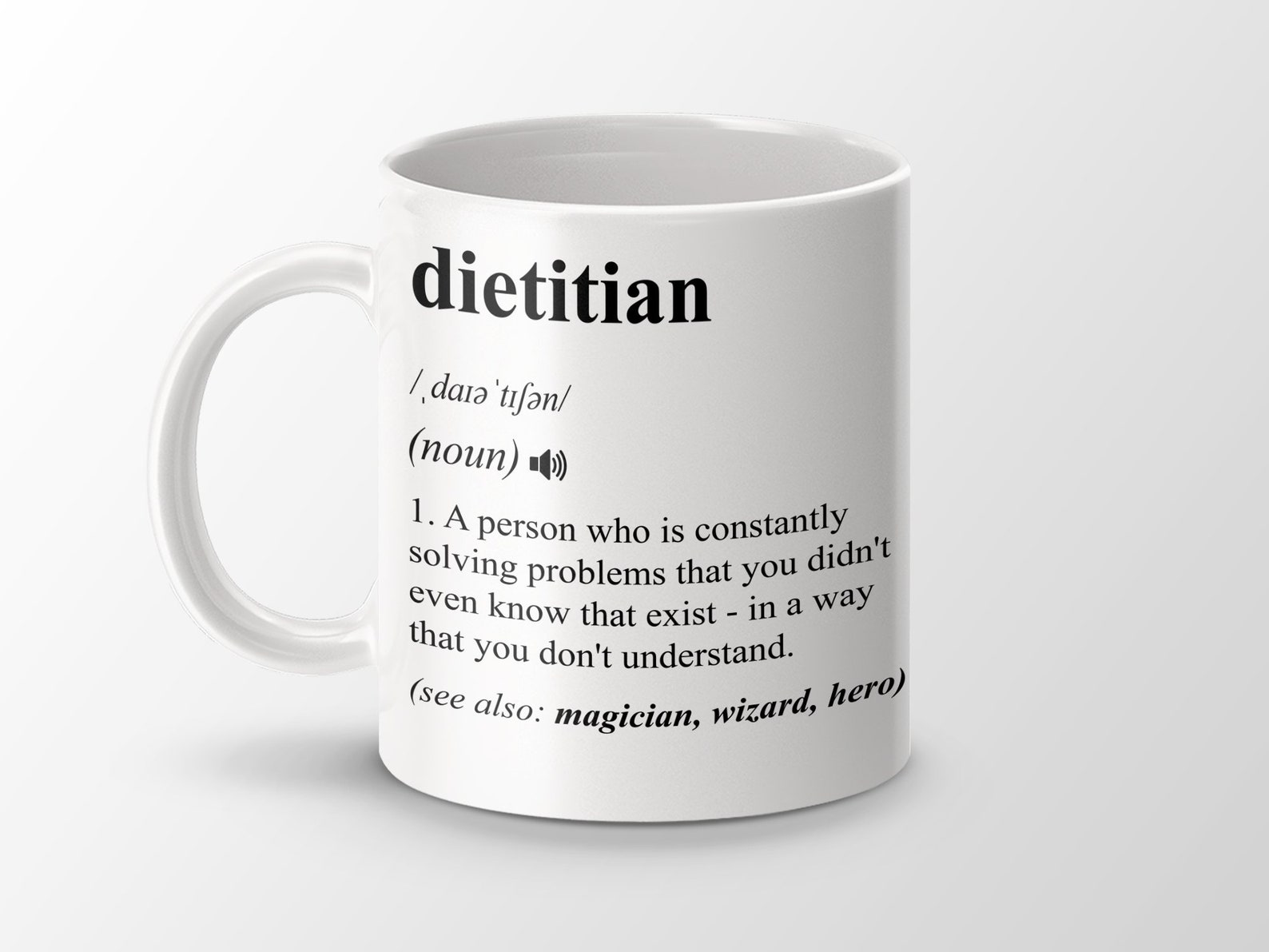 Dietitian Gift, Funny Dietitian Coffee Mug, Dietitian Graduation Gift ...