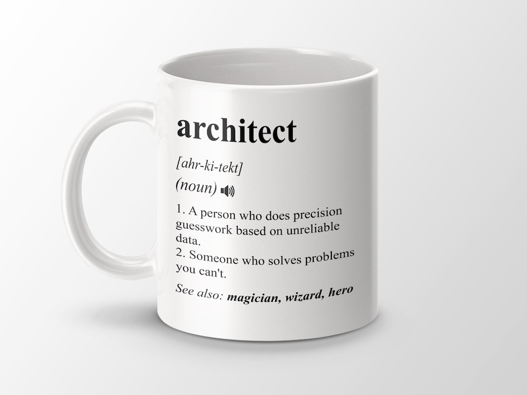 Architect Gift, Funny Architect Coffee Mug, Architect Graduation Gift ...