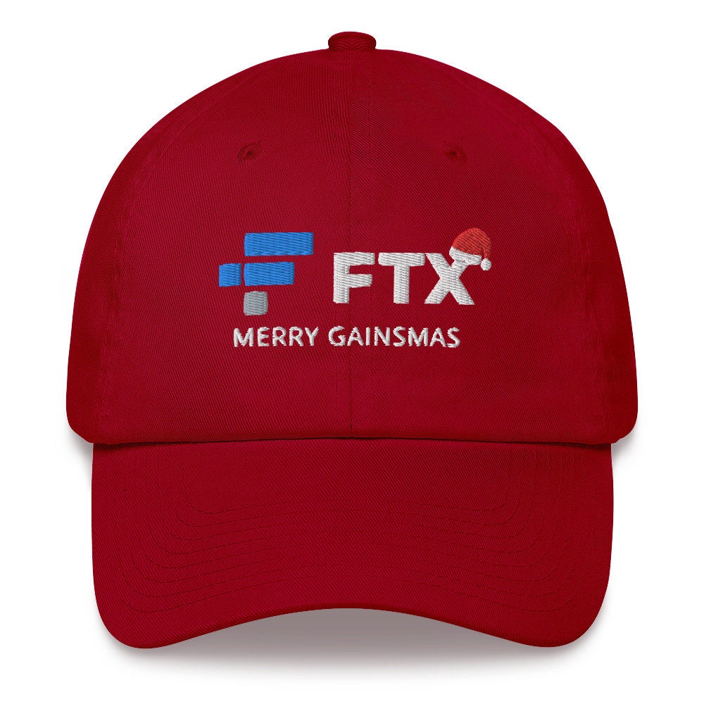 Buy Merry Gainsmas FTX Hat FTX Christmas Gift Risk Management Online in ...